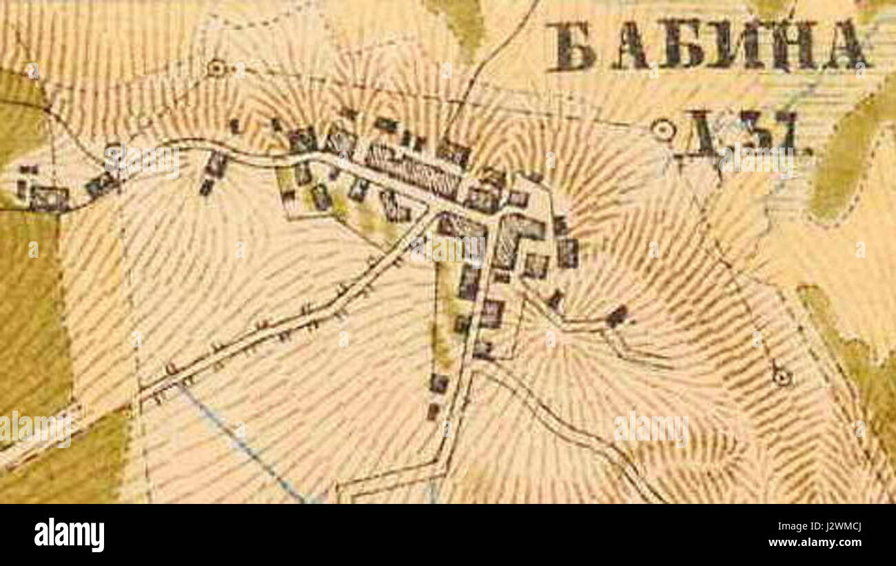 Babinomap is a historical map or chart, potentially related to ...