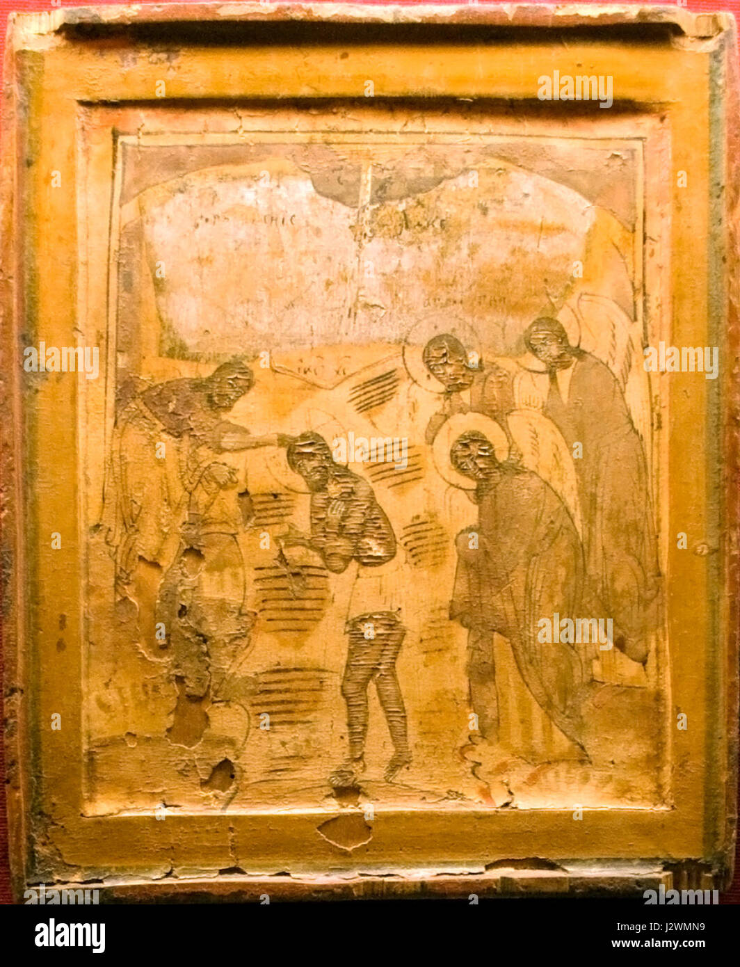 Baptism jesus john depicted hi-res stock photography and images - Alamy