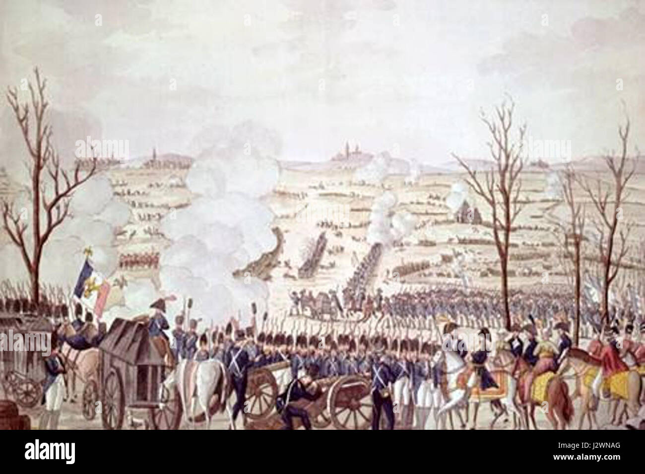 Battaglia di Austerlitz Stock Photo - Alamy