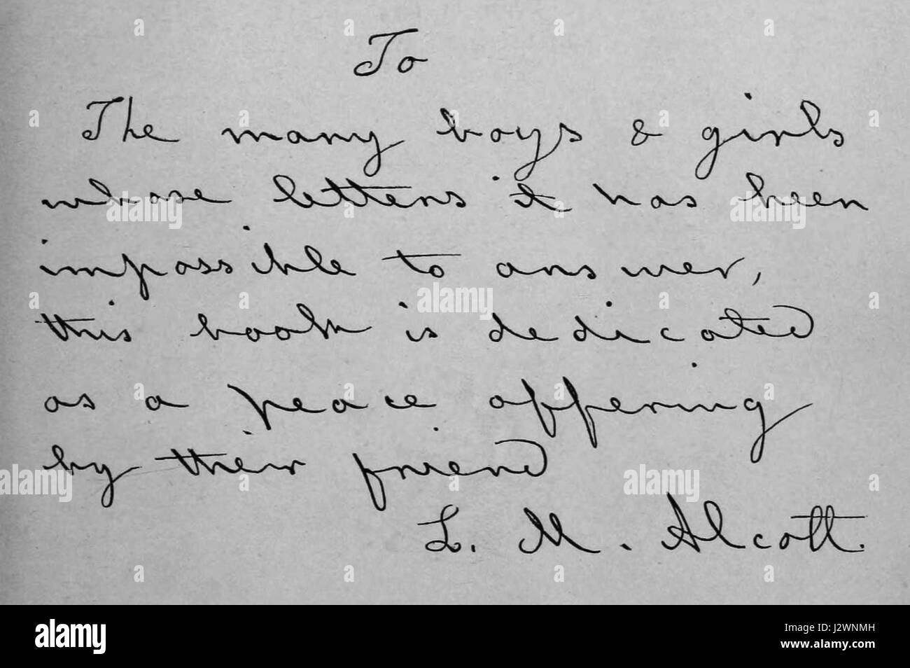 Alcott hi-res stock photography and images - Alamy