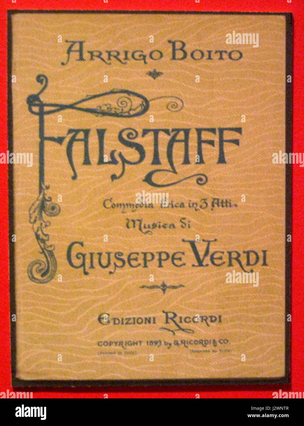 Verdis comic opera hi-res stock photography and images - Alamy