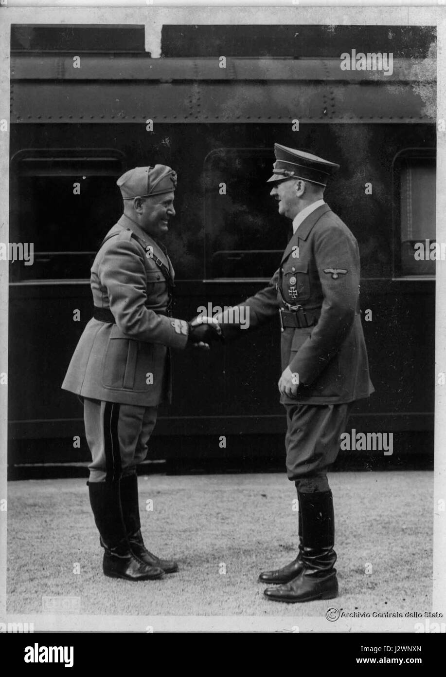 Hitler and mussolini hi-res stock photography and images - Alamy