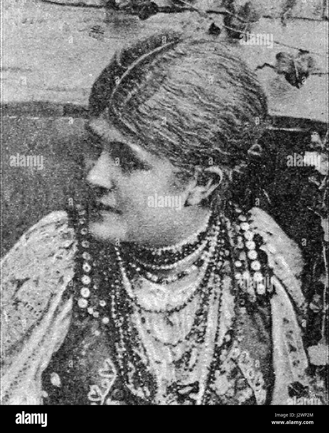 Blaha Lujza 1850 1926 foto1880 Stock Photo - Alamy