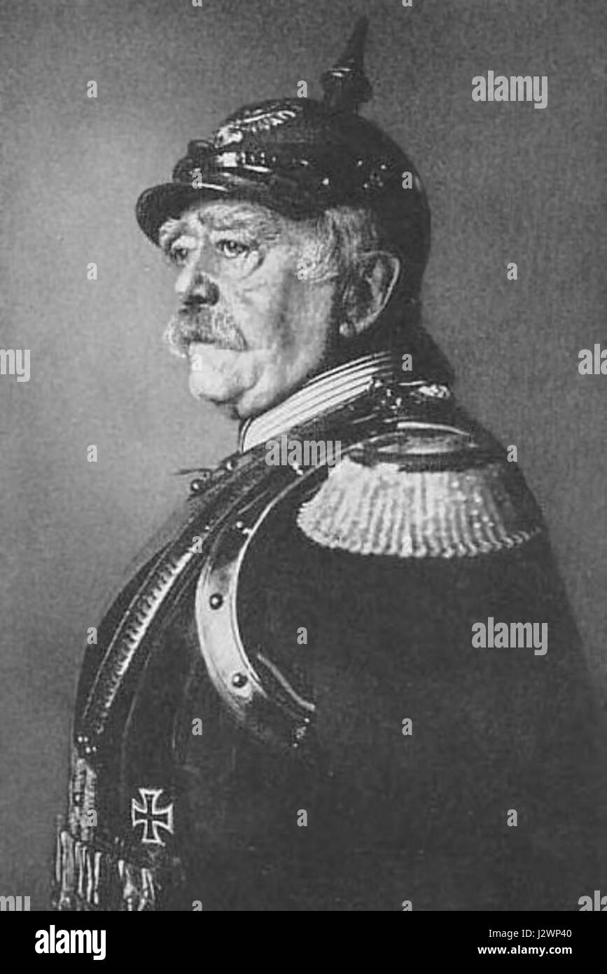 Chancellor otto von bismarck Black and White Stock Photos & Images - Alamy