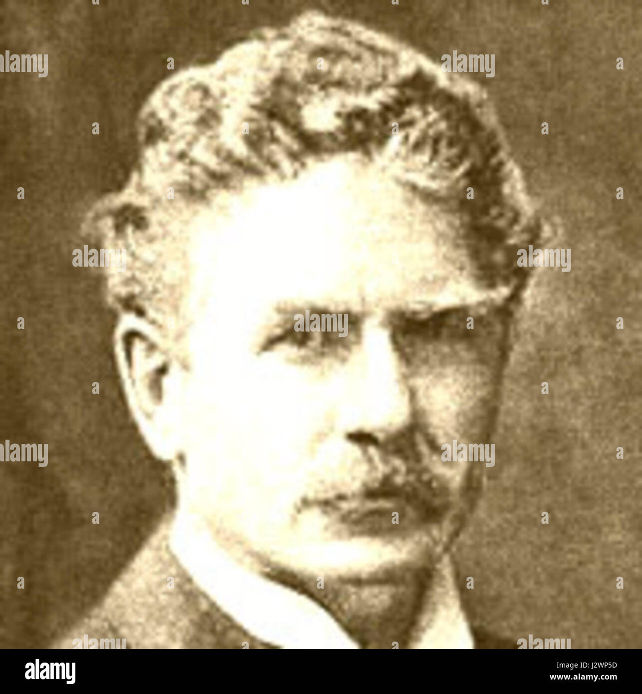 Ambrose Bierce portre Stock Photo - Alamy