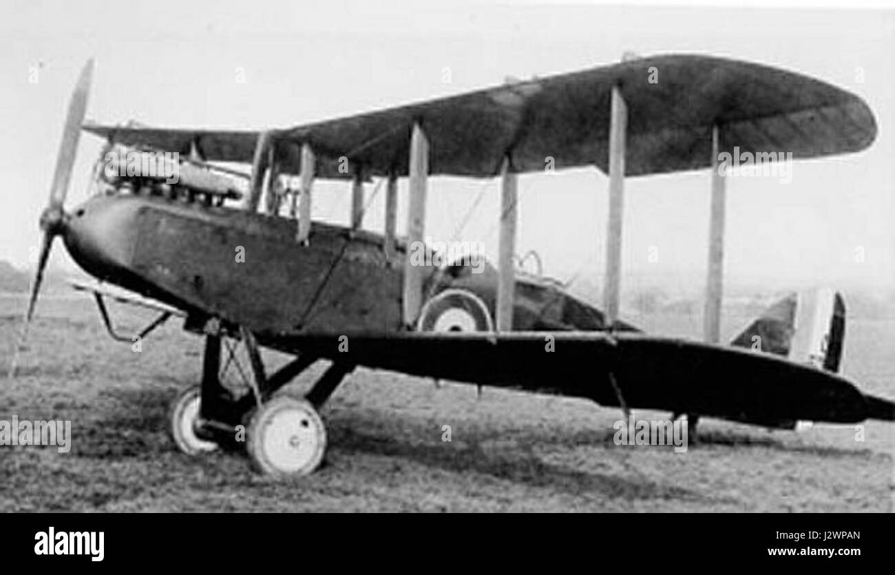 The Airco D.H.9 is a British biplane used during World War I. Known for ...
