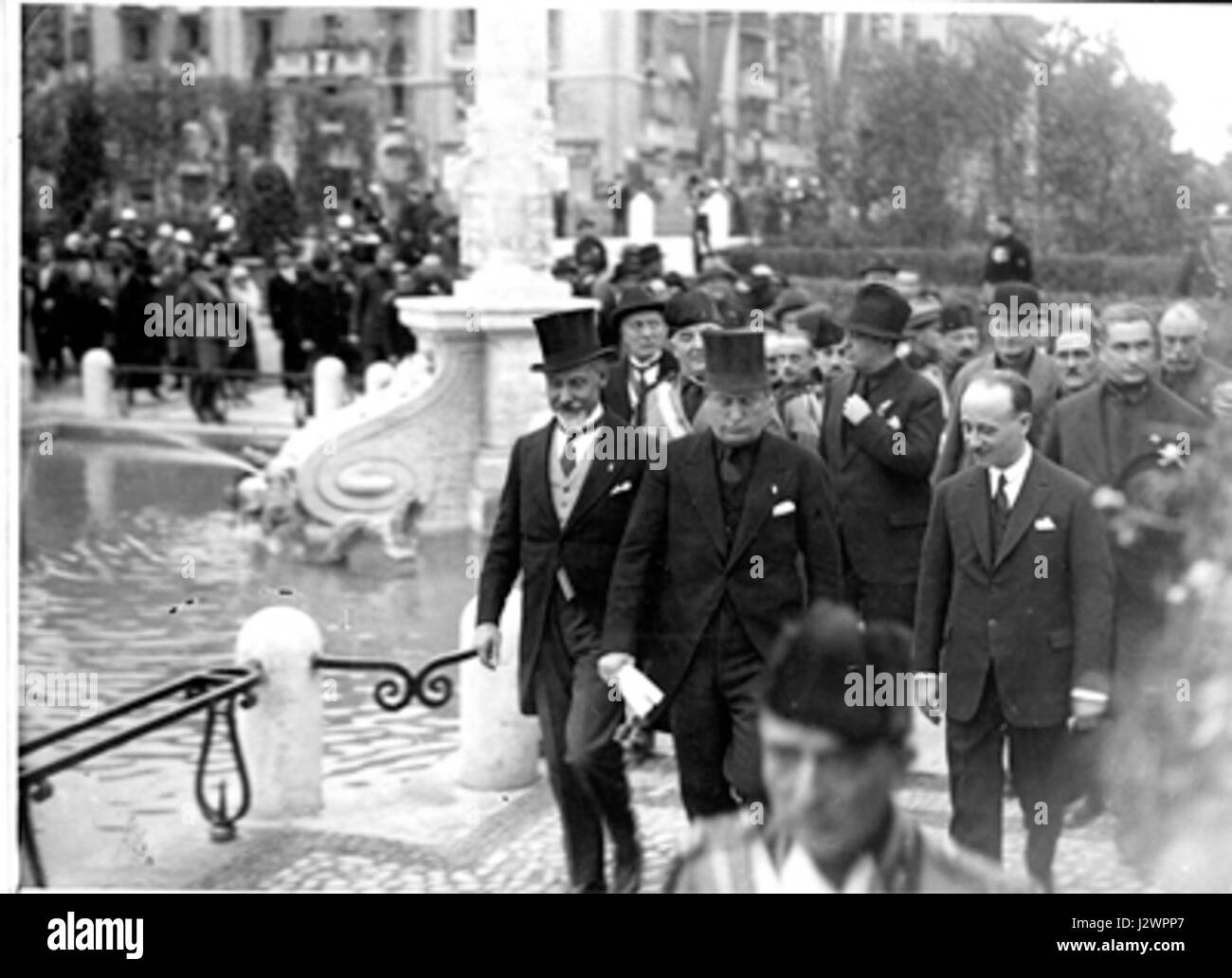The inauguration of Piazza Mazzini marked a significant public event ...