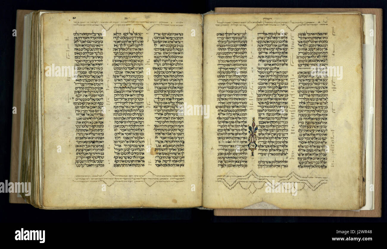 This Bible from 1300 is an example of medieval religious text ...
