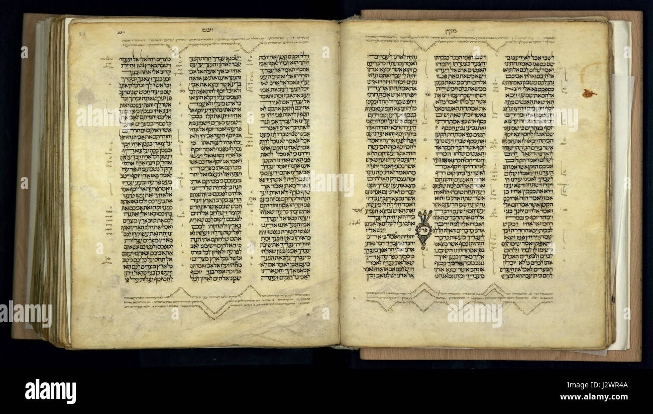 Bible from 1300 (28 Stock Photo - Alamy