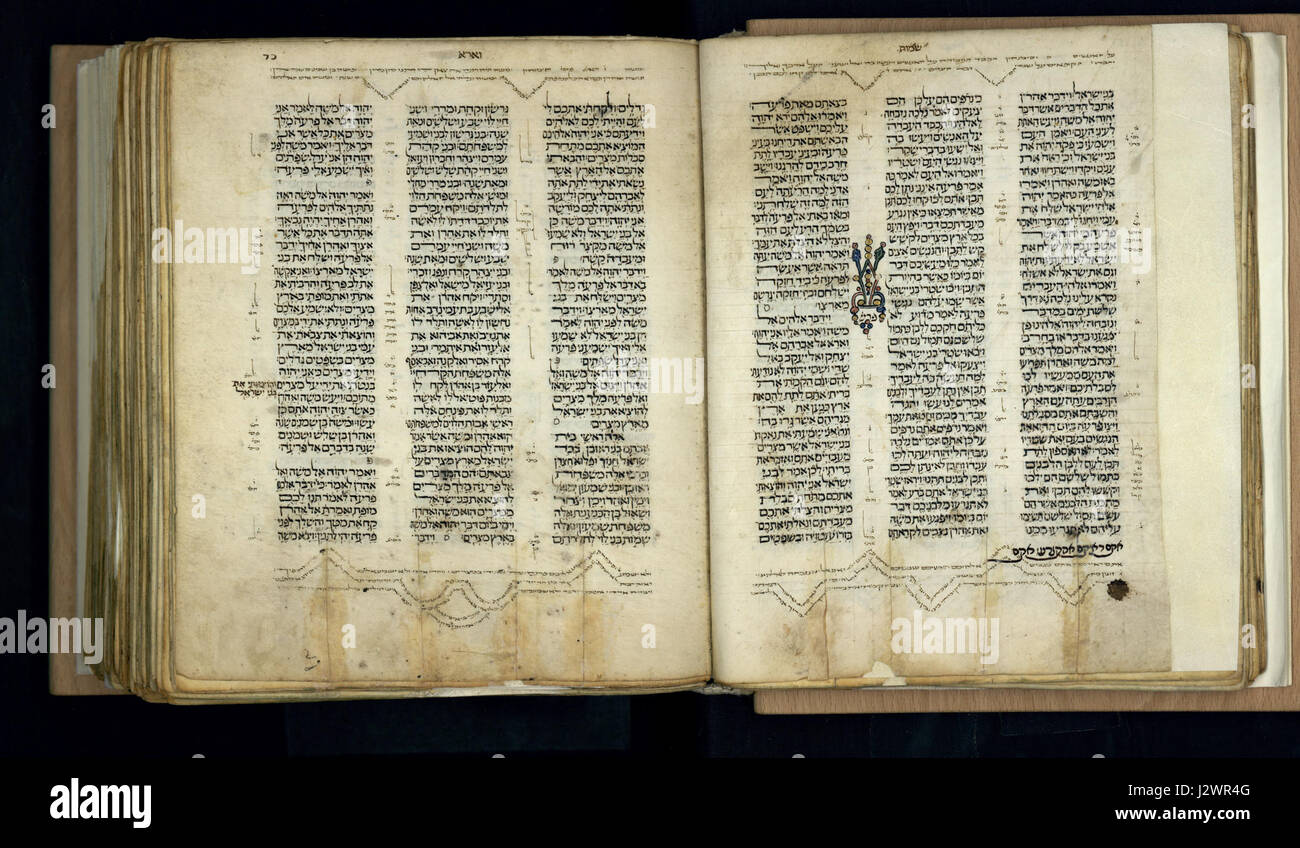This medieval Bible, dating from 1300, is a significant religious ...
