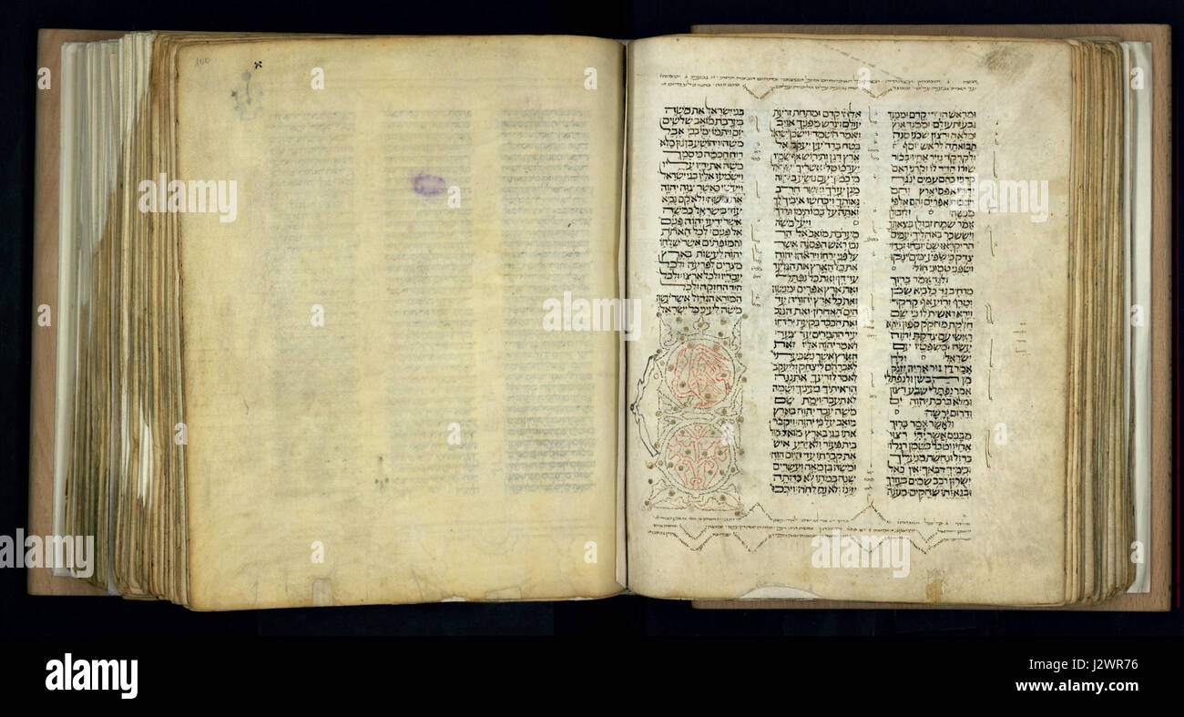 The Bible from 1300 (101) is a medieval manuscript, likely illustrating ...