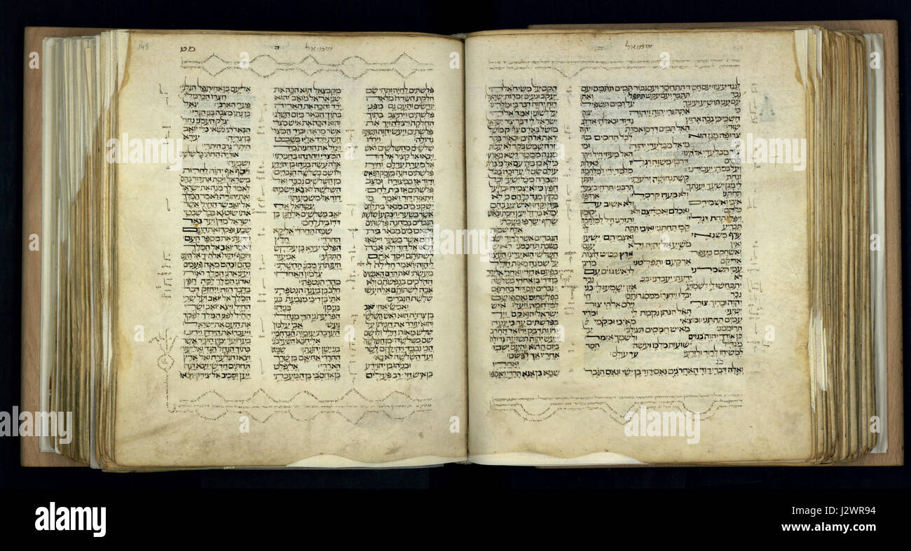 This Bible, dated from the year 1300, is an important historical ...