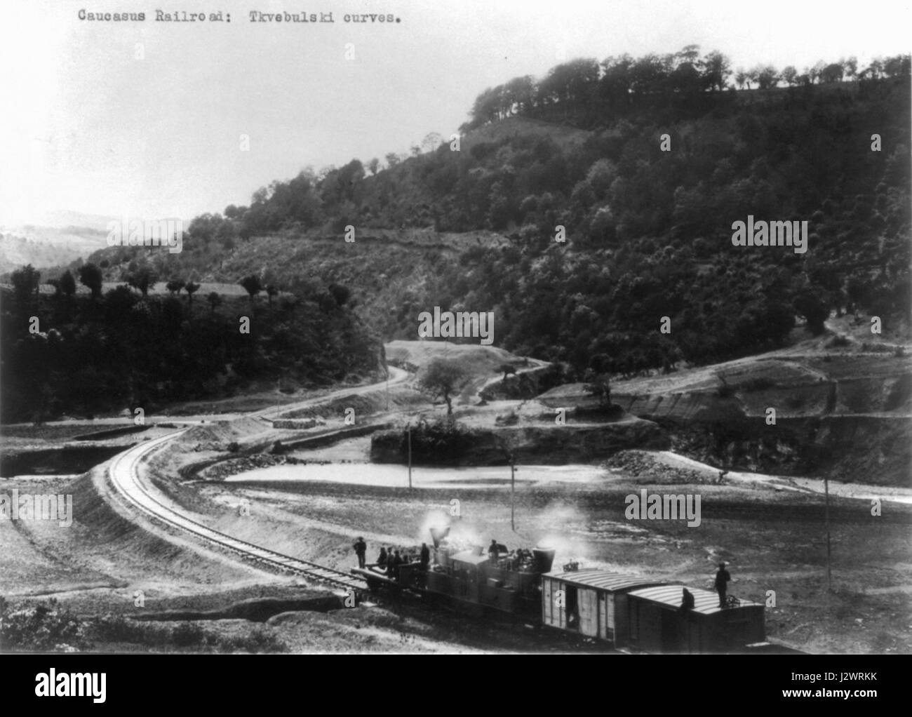 In mountainous regions Black and White Stock Photos & Images - Alamy