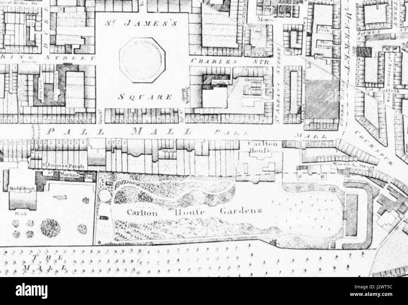 Carlton map Black and White Stock Photos & Images - Alamy