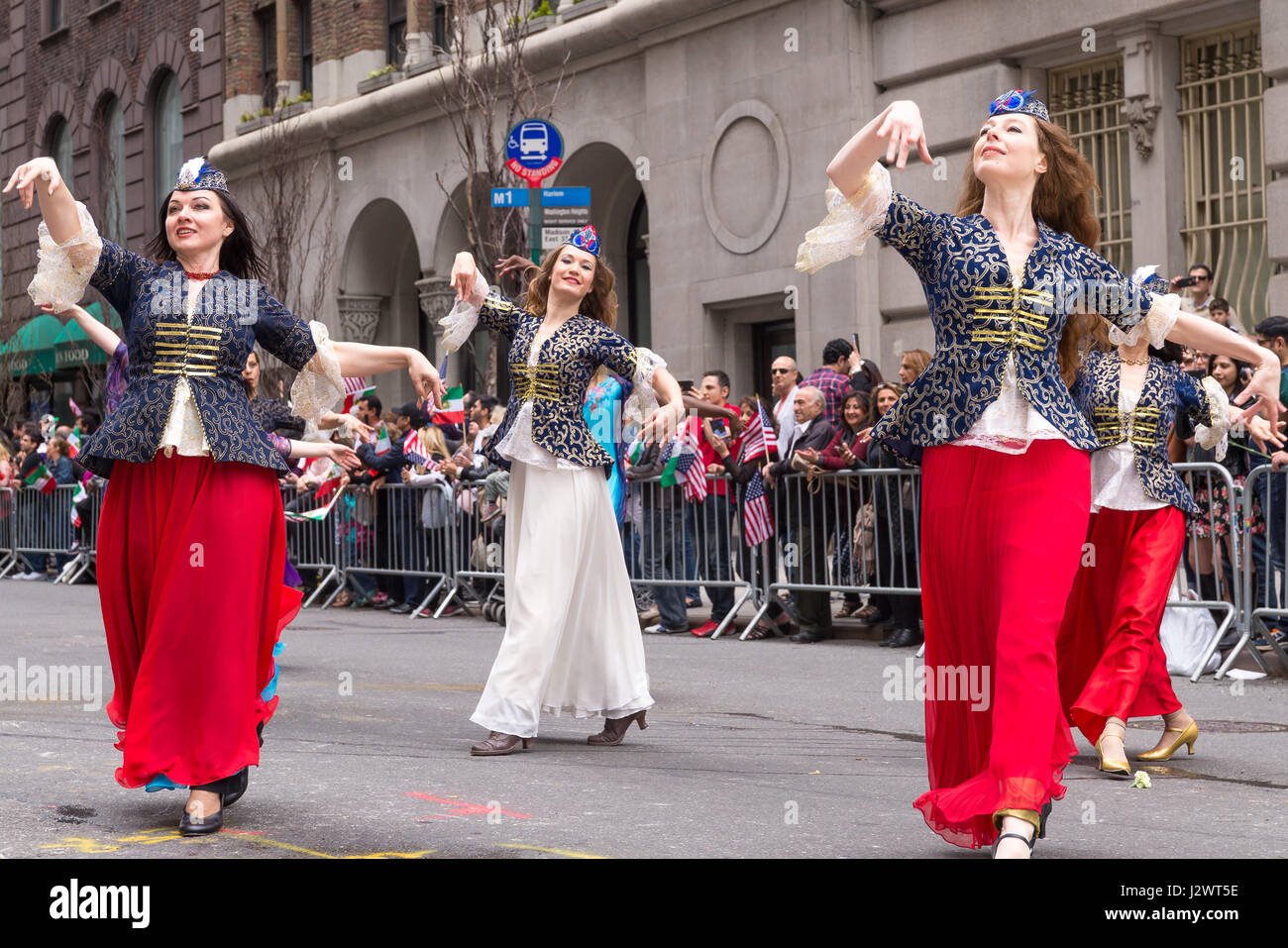 New York, USA. 30th Apr, 2017. New York City's annual Persian Parade ...