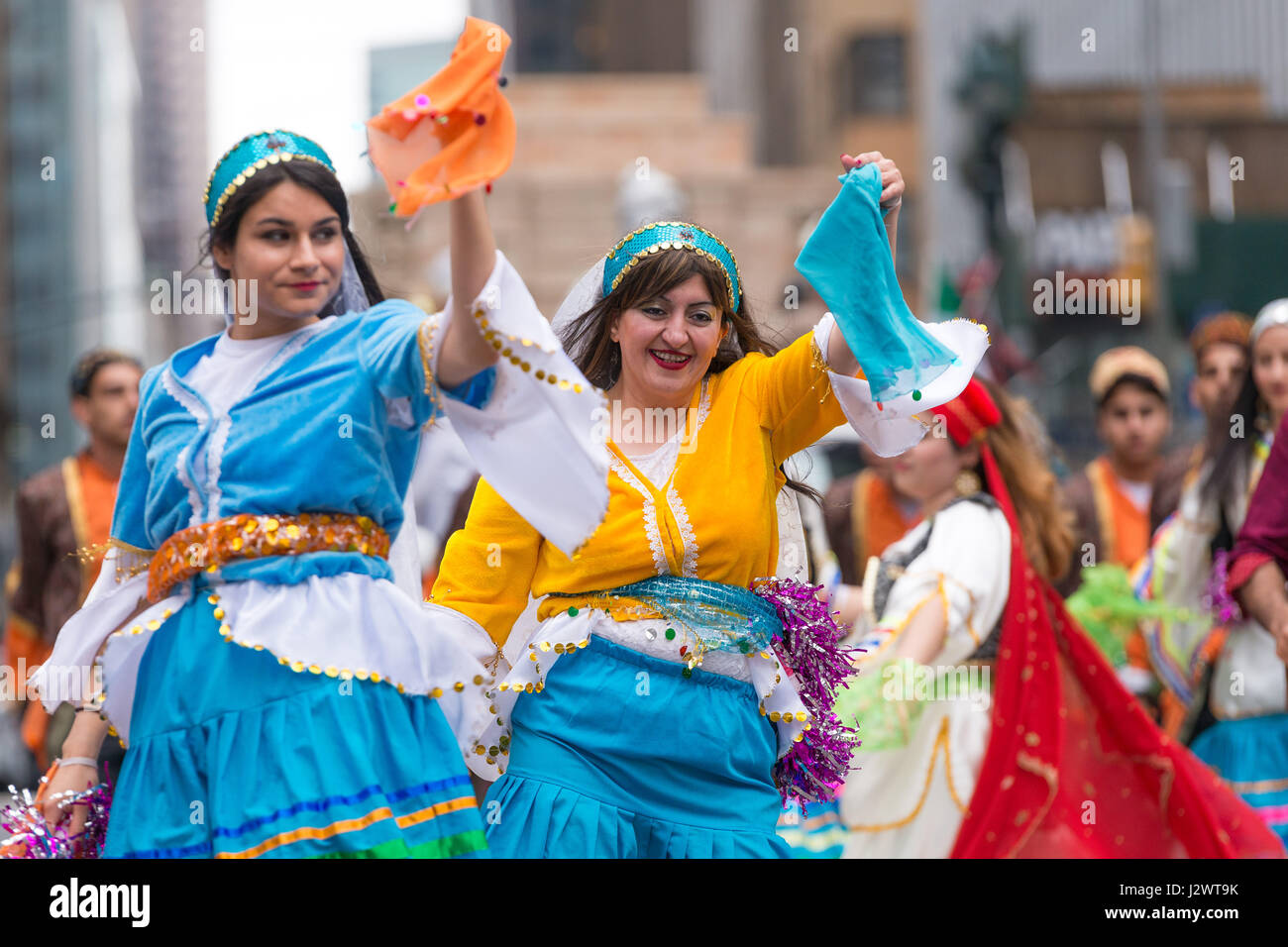 New York, USA. 30th Apr, 2017. New York City's annual Persian Parade ...