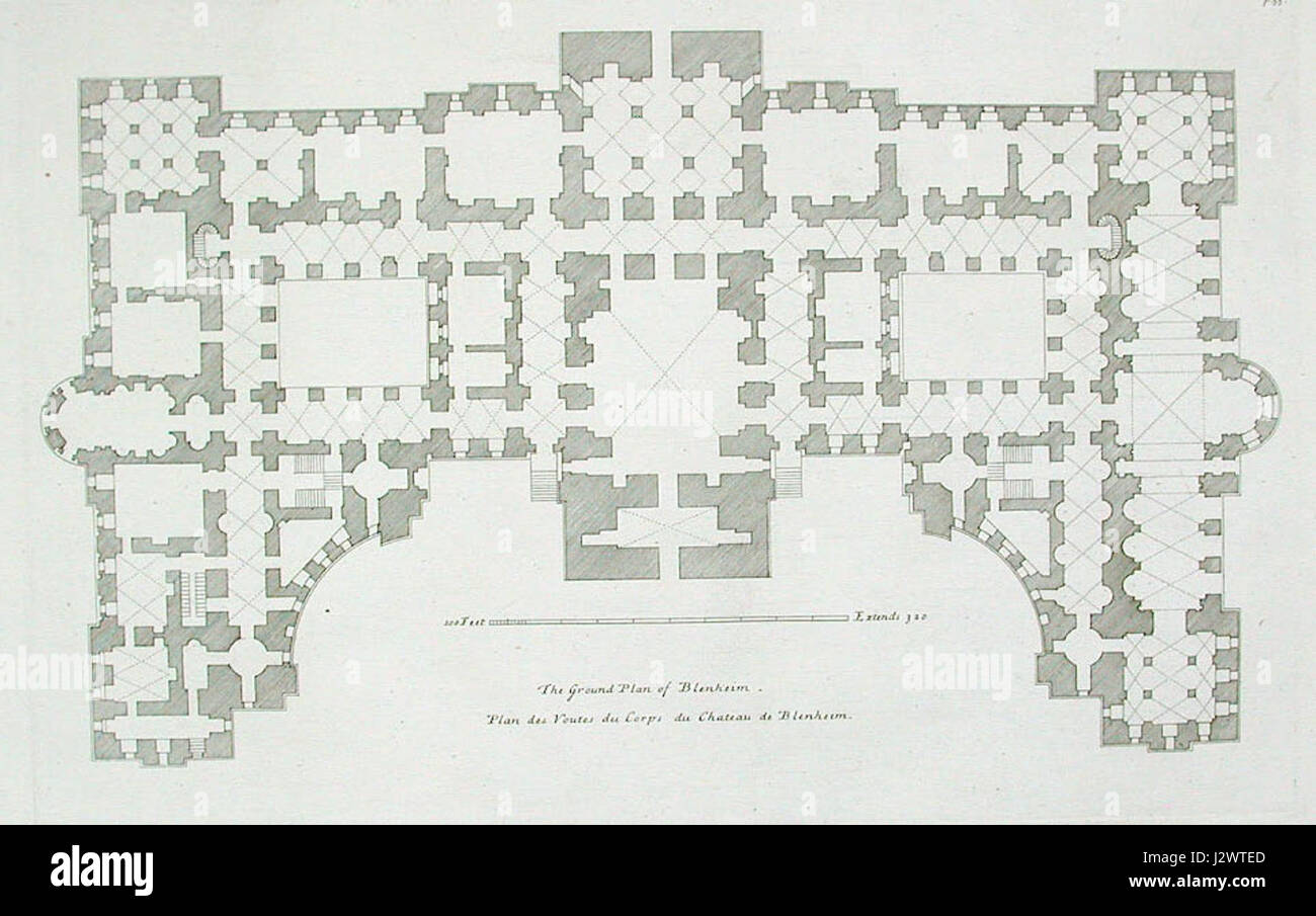 Blenheim map hi-res stock photography and images - Alamy