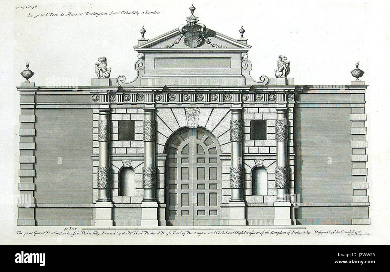 Burlington house map hi-res stock photography and images - Alamy