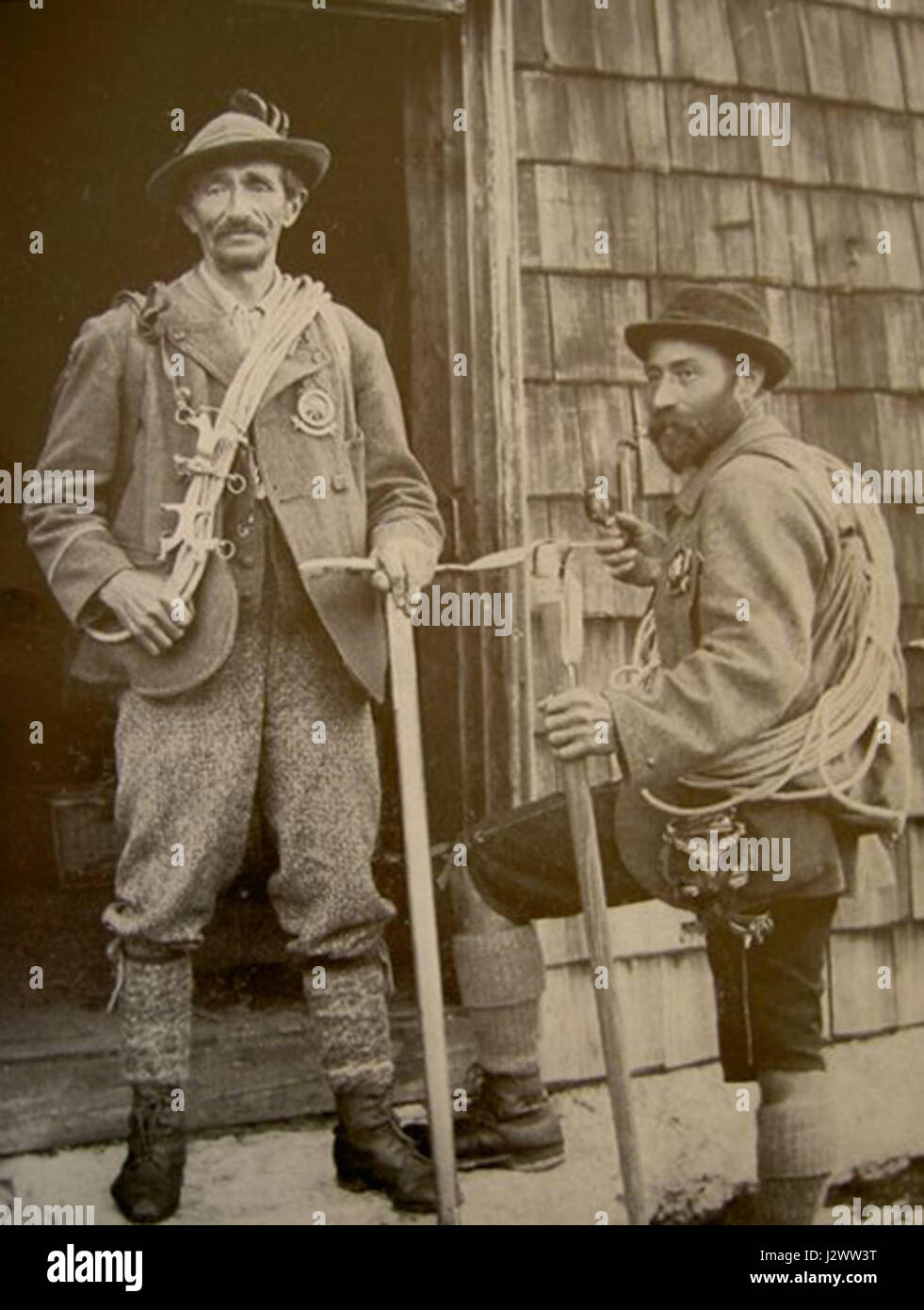 Anselm Klotz (left) and Josef Frey (right) were important figures in ...