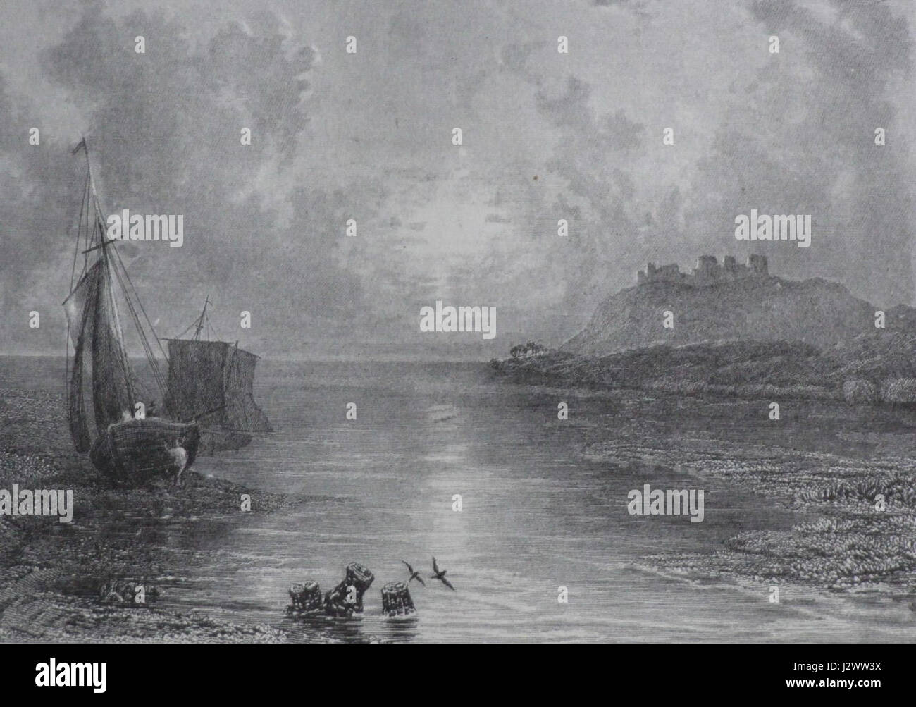 Llansteffan history hi-res stock photography and images - Alamy