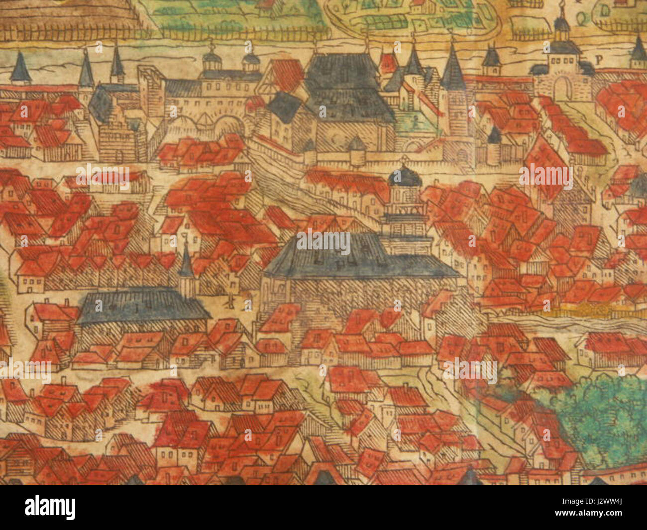 Amberg 1600 a closer view Stock Photo - Alamy