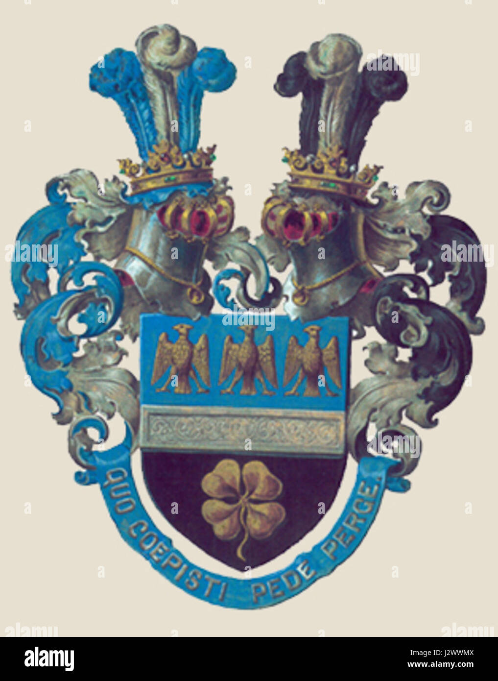 A reference to the *Ritterstandswappen* (coat of arms) of Beck von ...