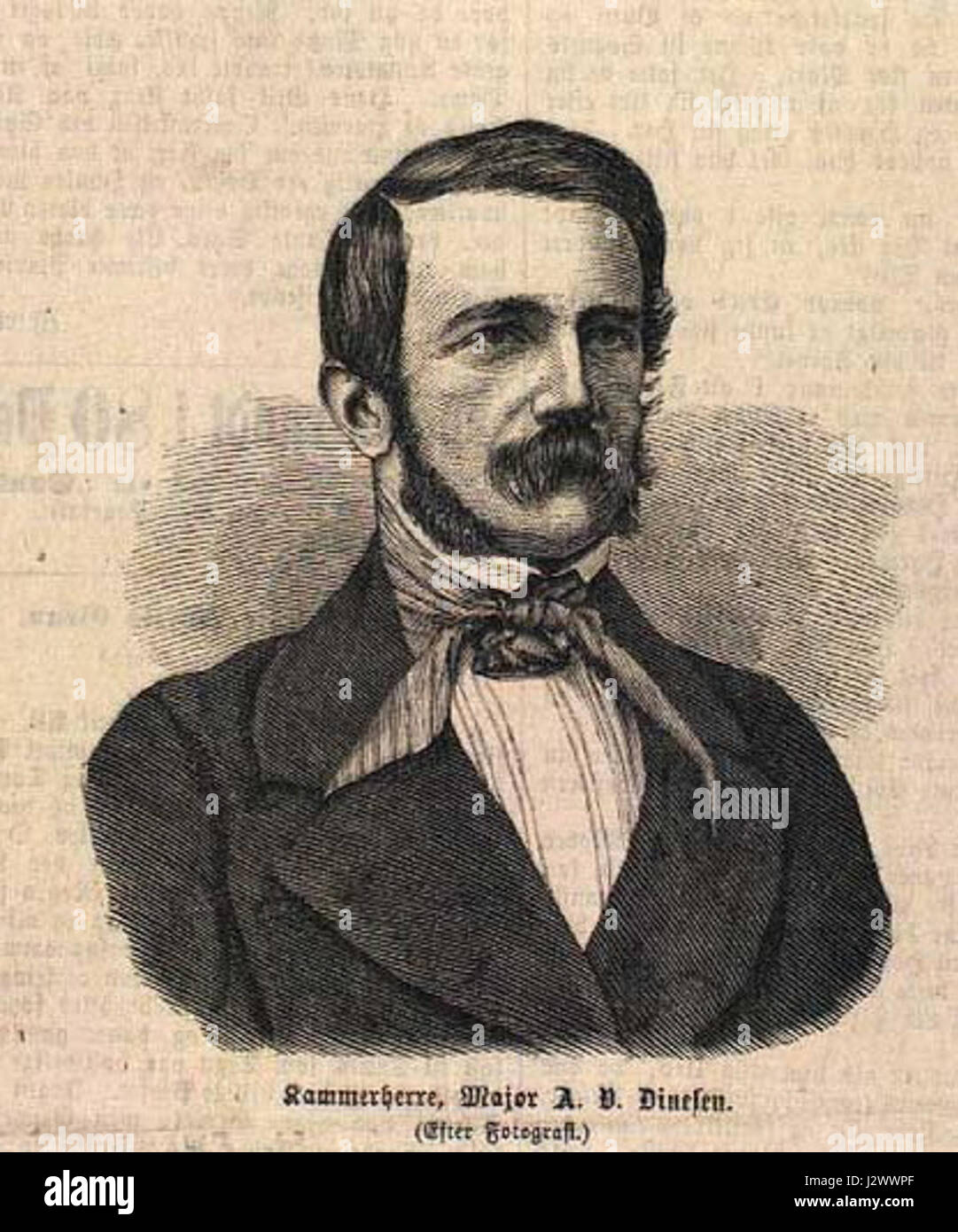 Adolph Wilhelm Dinesen 01 Stock Photo - Alamy