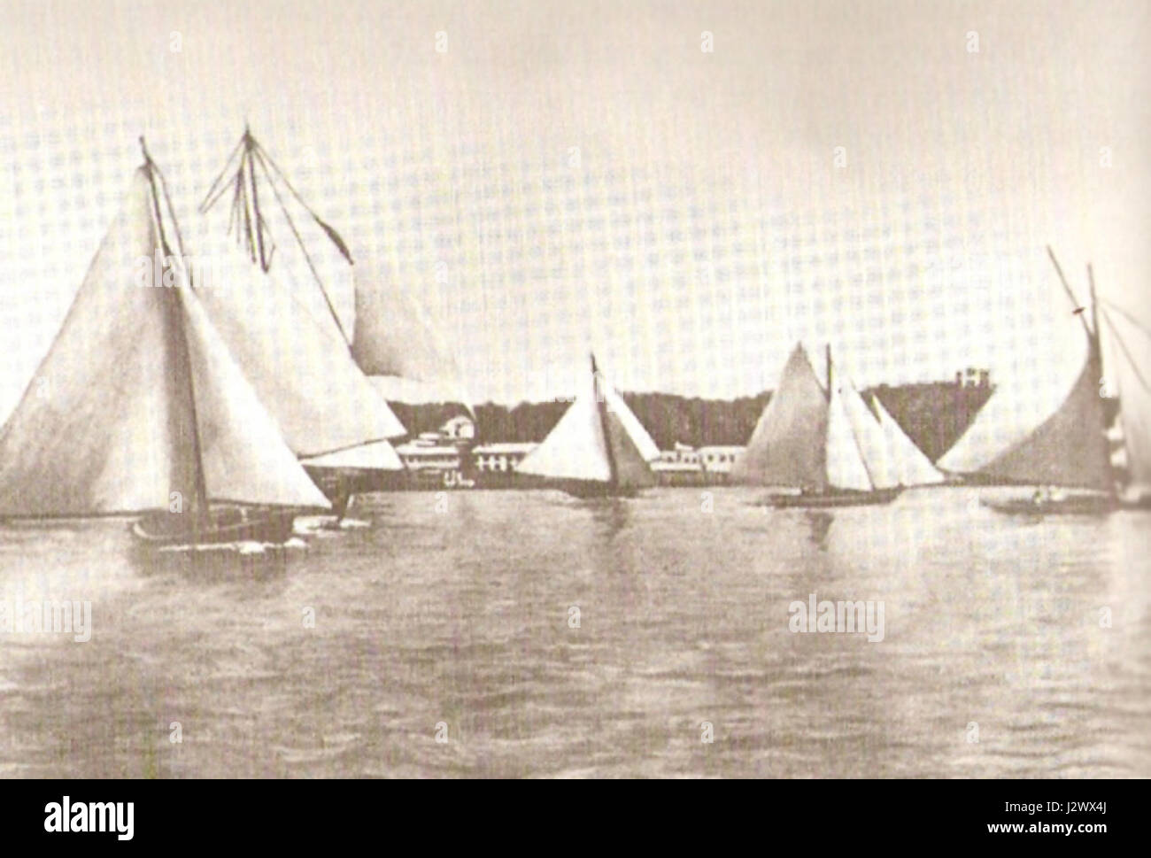 Bermuda sloop drawing hi-res stock photography and images - Alamy