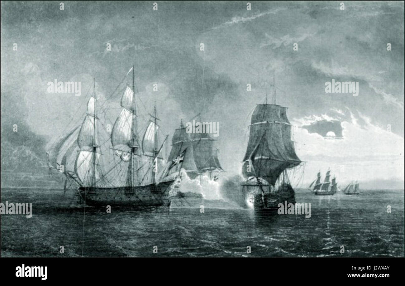 The Battle of Negapatam, fought in 1782, was a naval engagement between ...