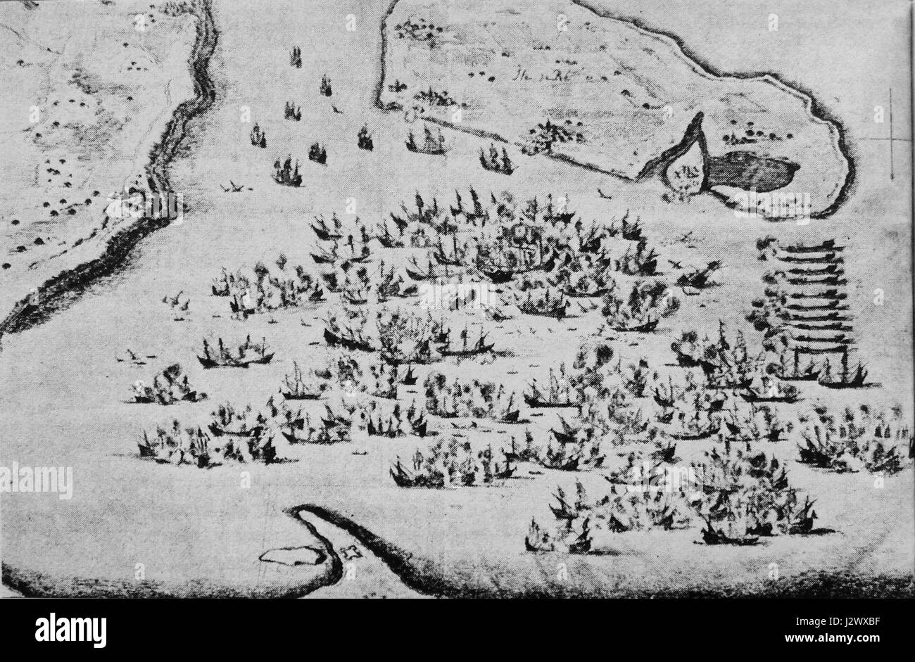 1622 map Black and White Stock Photos & Images - Alamy