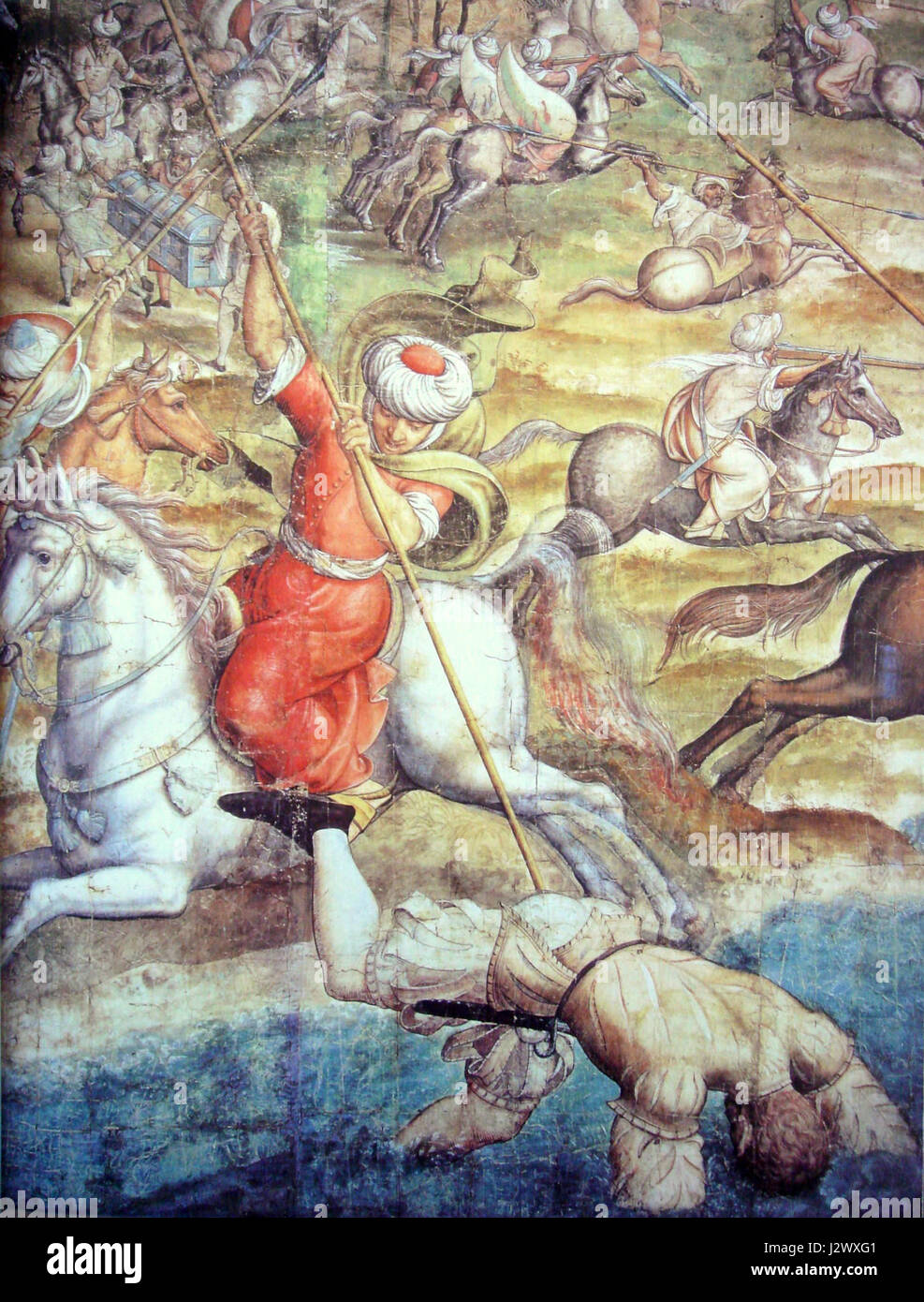 Battle of Tunis 1535 Charles V vs Barbarossa Stock Photo - Alamy