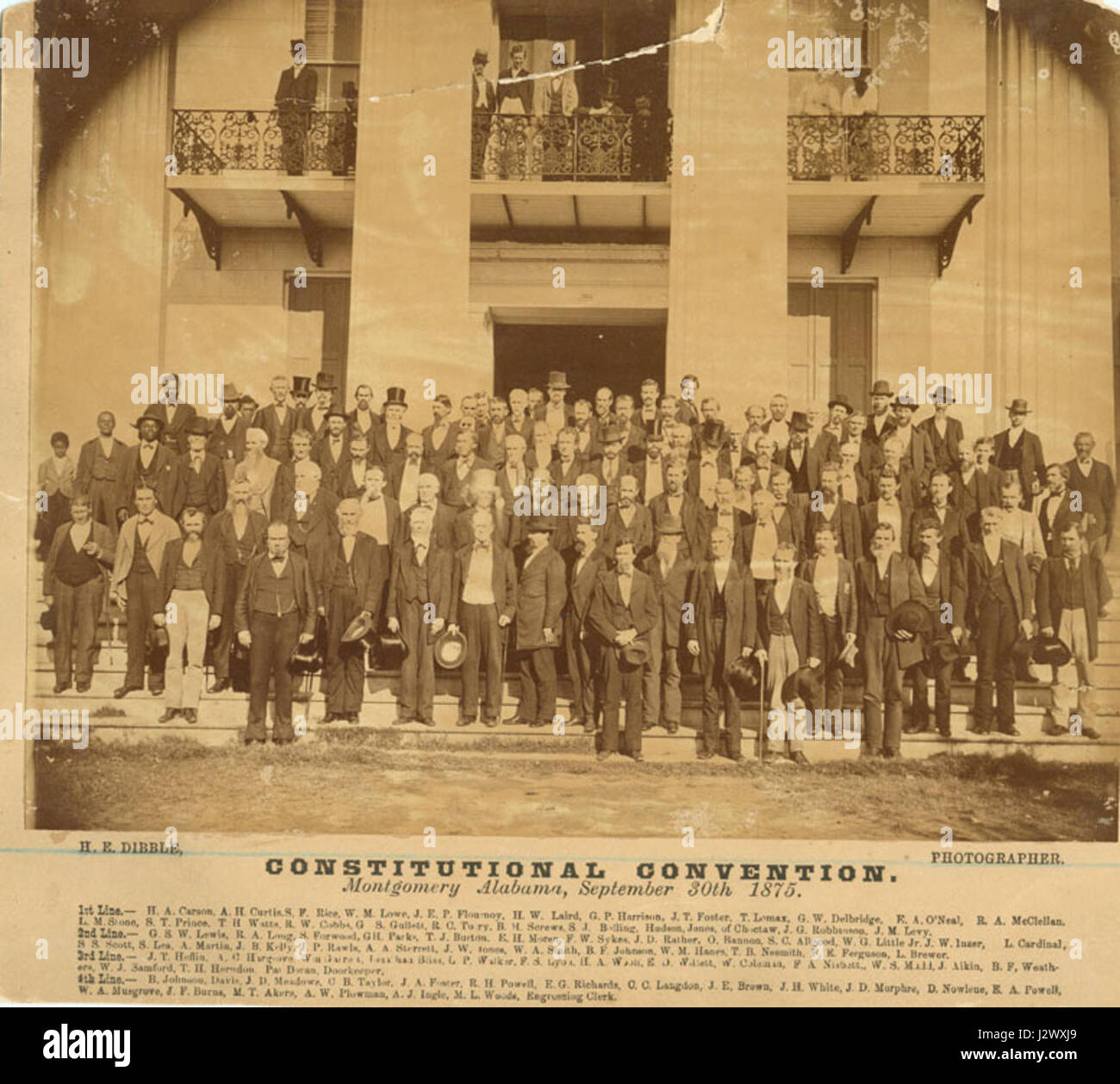 The Alabama 1875 Constitutional Convention was a significant political event in the state's ...