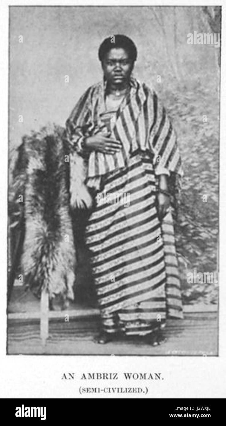 An Ambriz woman Stock Photo - Alamy