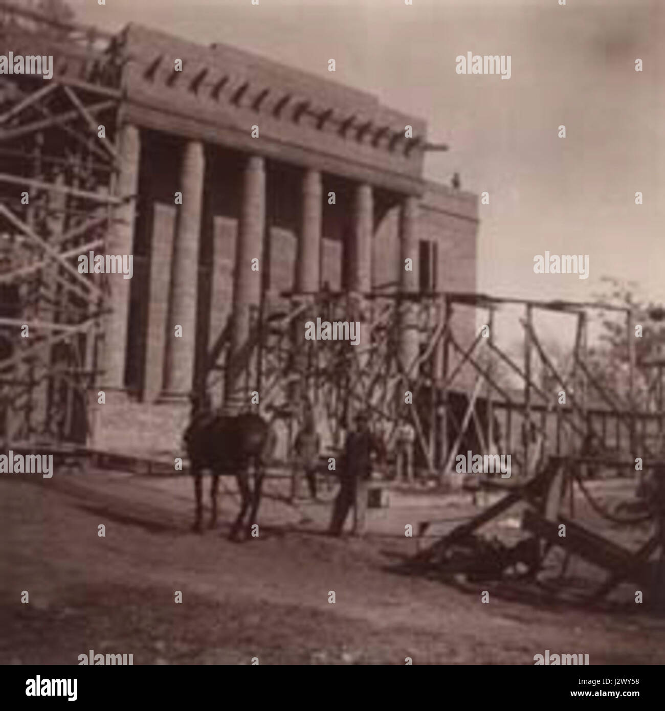 The construction of the South Wing of the Alabama State Capitol is a ...