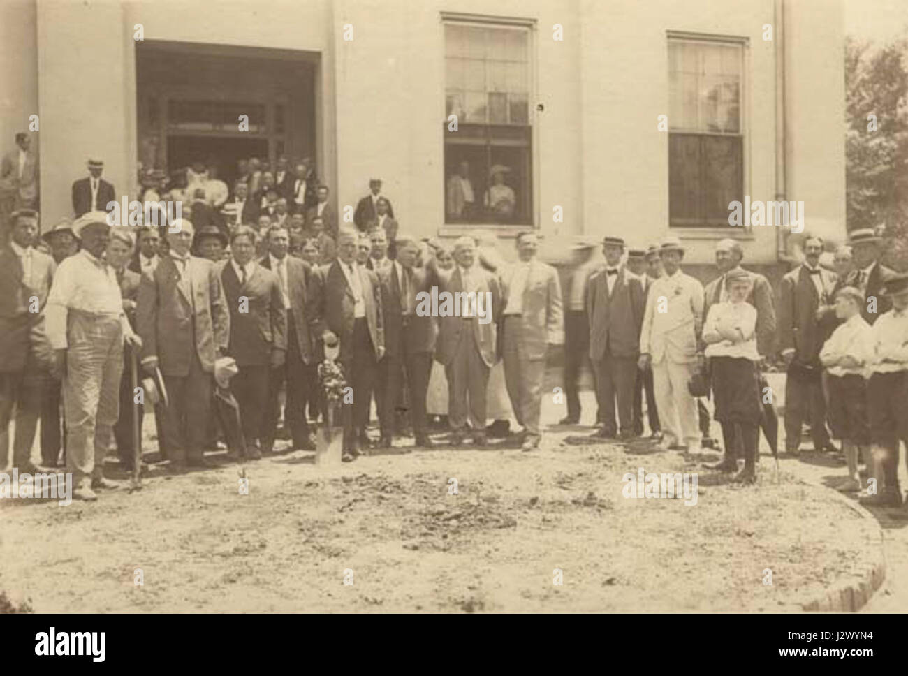 The groundbreaking ceremony for the North Wing of the Alabama Capitol ...