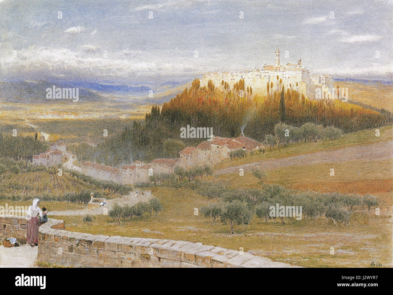 Albert goodwin painting hi-res stock photography and images - Alamy