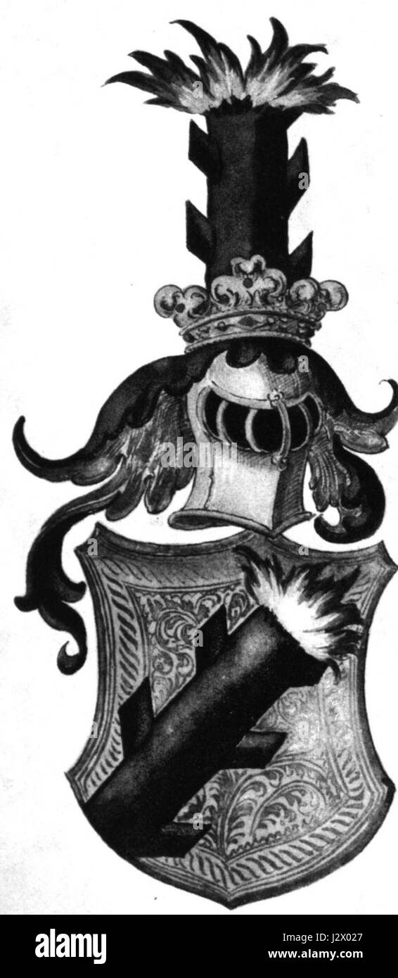 German town charm Black and White Stock Photos & Images - Alamy