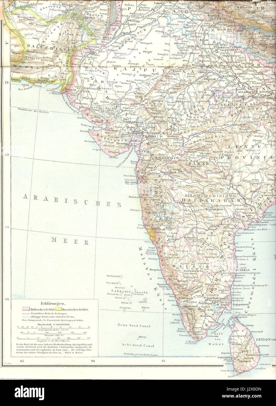 This map from the 'Allgemeiner Hand-Atlas' by Richard Andree (1881 ...
