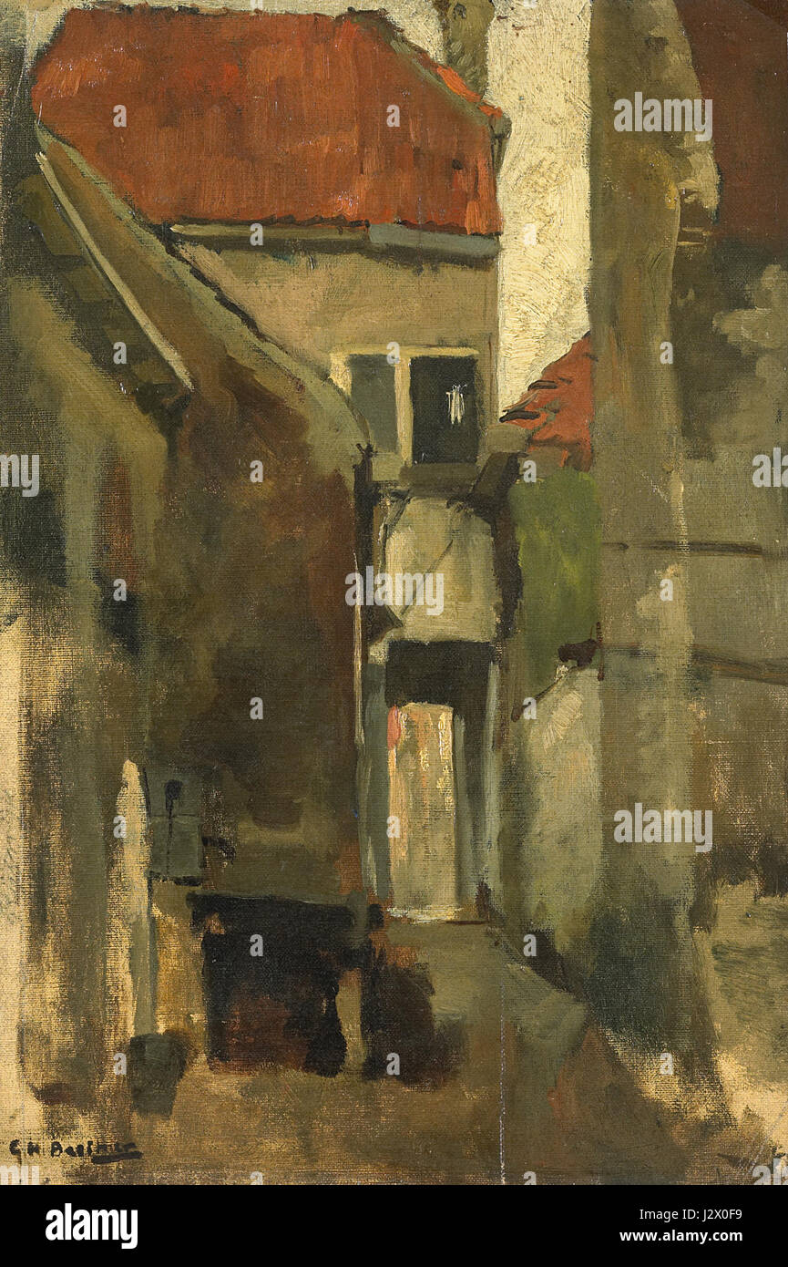 Buurtje in Rijswijk bij Den Haag Rijksmuseum SK-A-3527 Stock Photo - Alamy