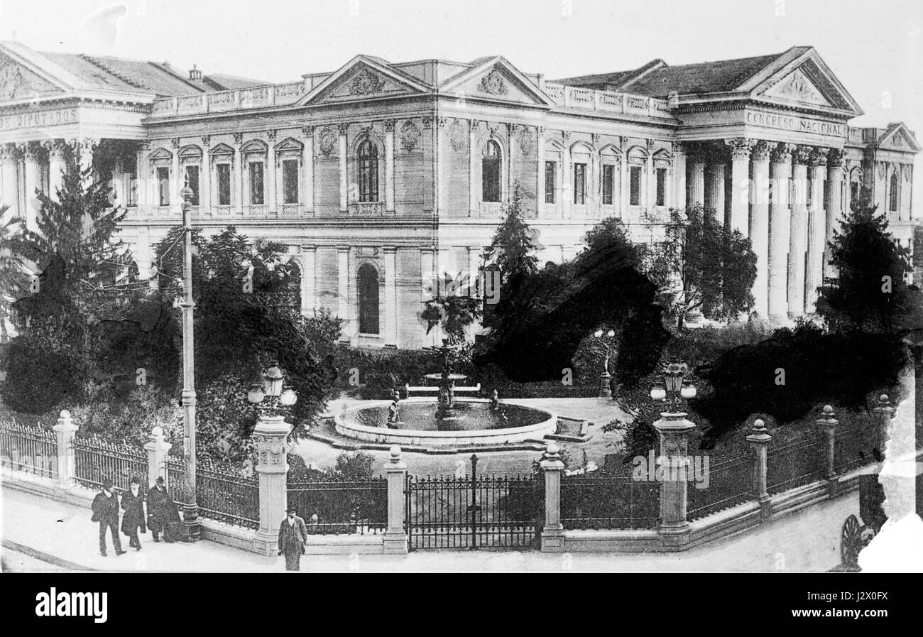 The Antiguo Congreso (Old Congress) building in Chile was the seat of ...