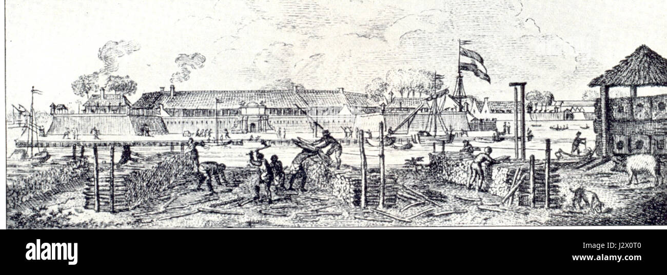 Batavia map hi-res stock photography and images - Alamy