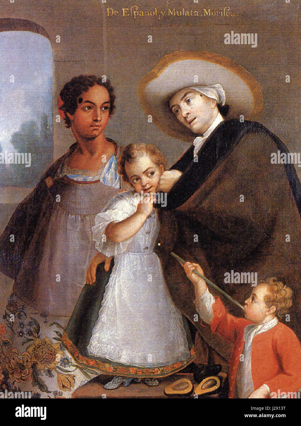 Cabrera Pintura de Castas Stock Photo - Alamy