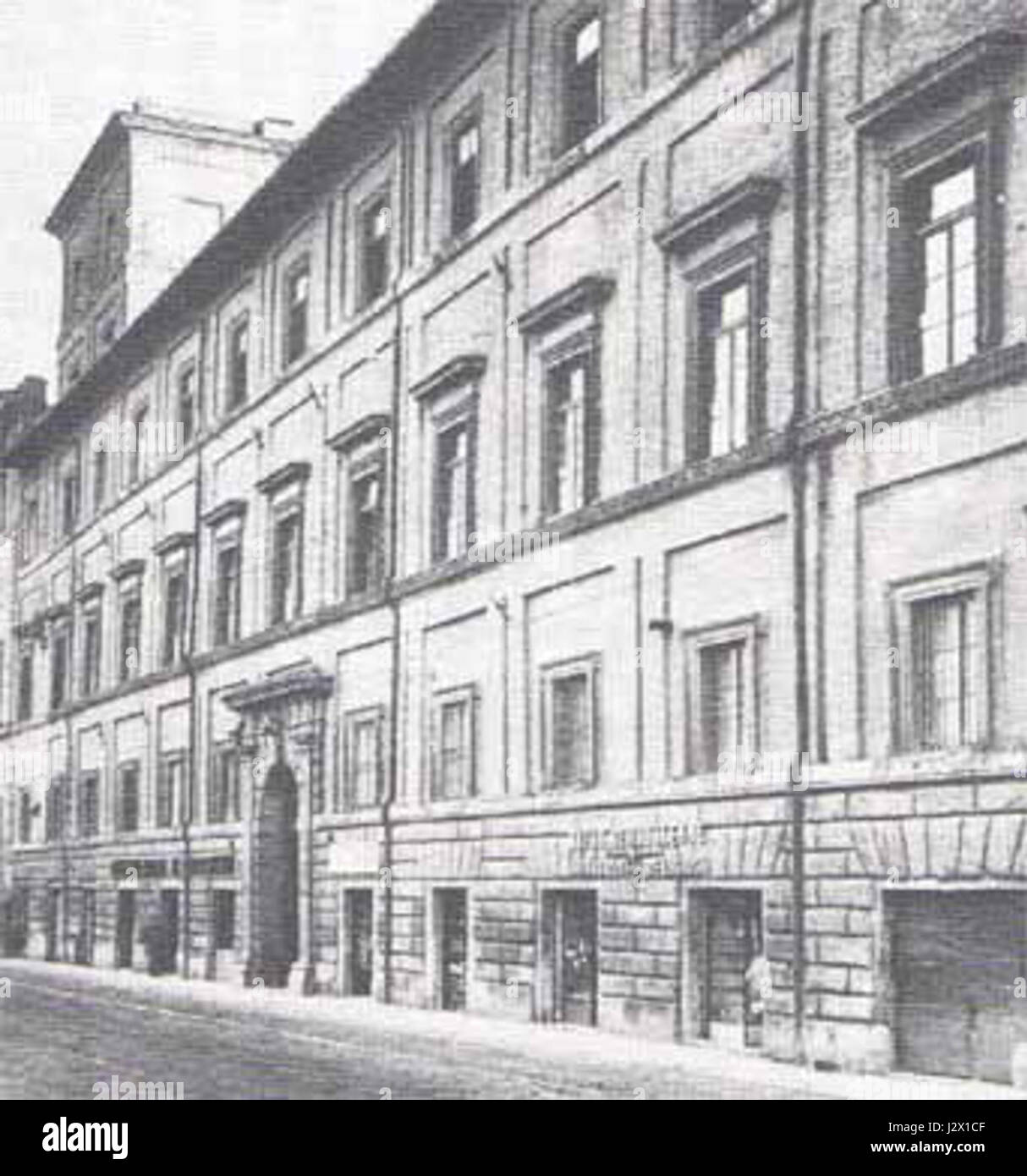 The Palazzo Cesi, built in the early 1900s, is an architectural ...