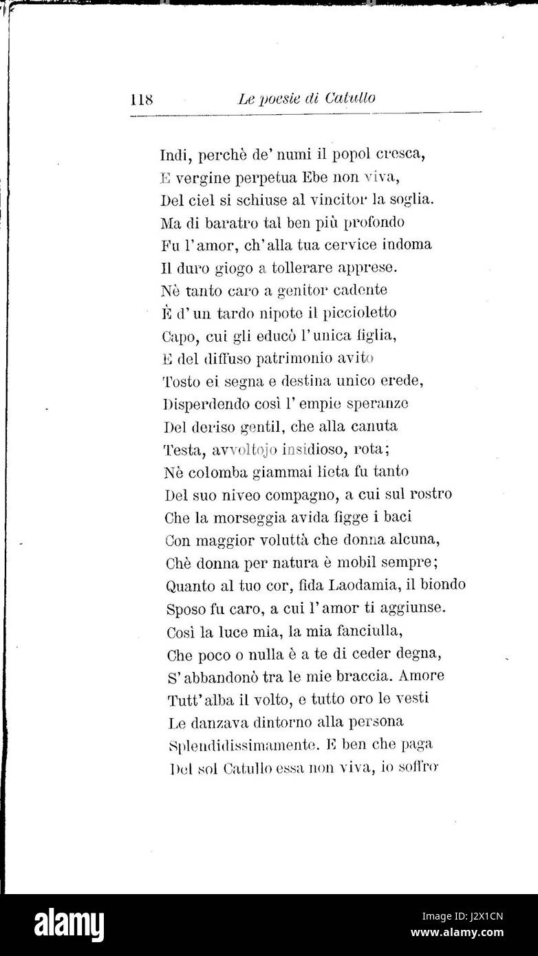 Catullo 118 refers to a poem by the Roman poet Catullus, known for its ...