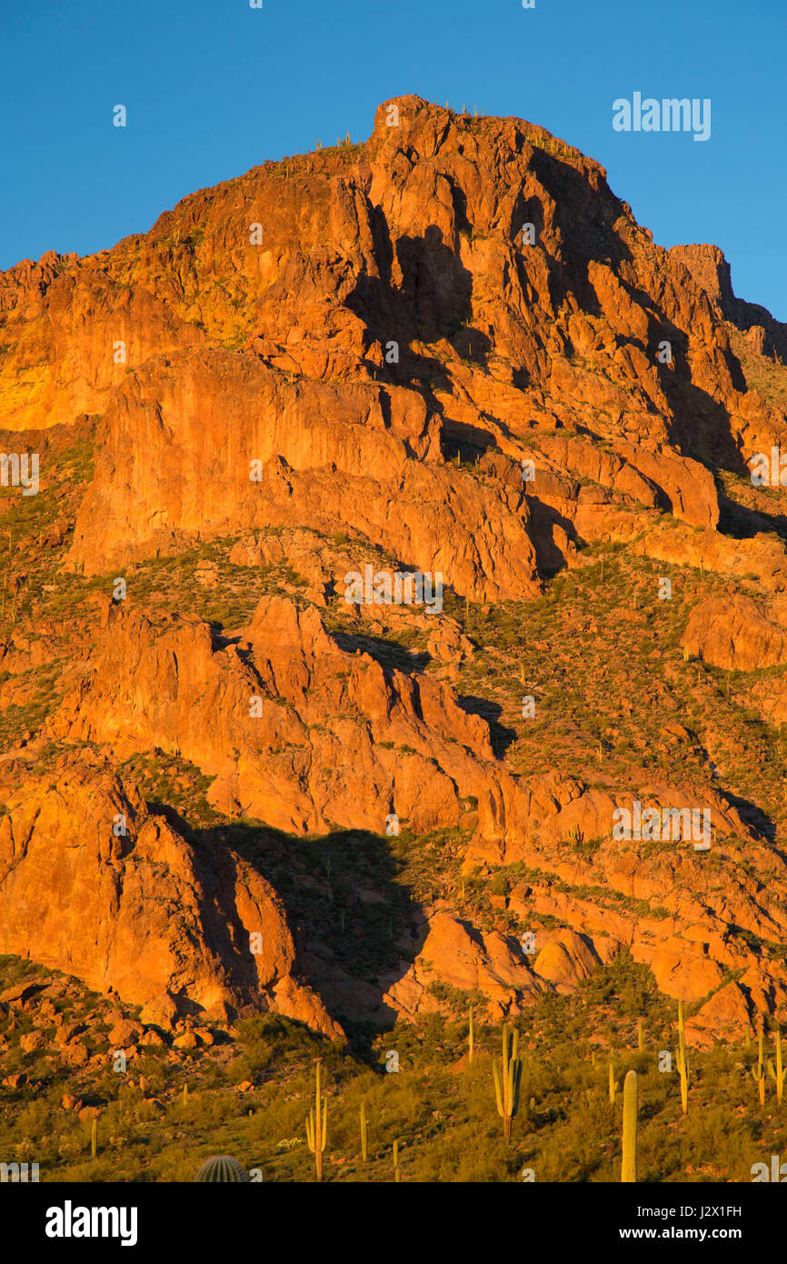Superstition Mountains from Hieroglyphic Trail, Superstition Wilderness ...
