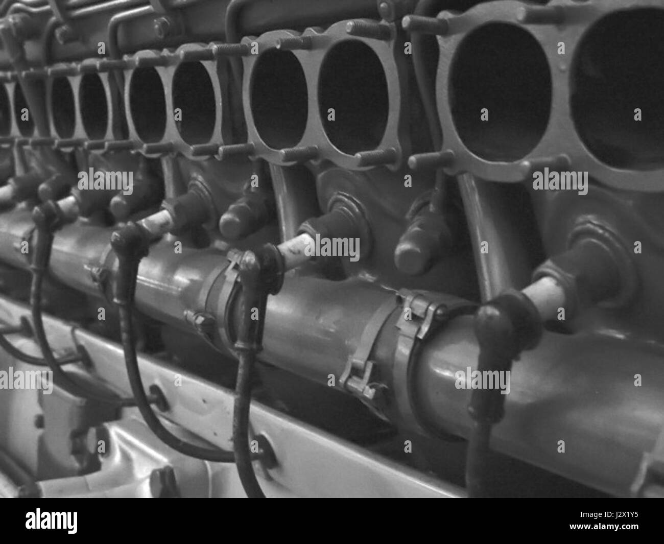 The Fiat AS.8 is a historical aircraft engine, and this specific detail ...