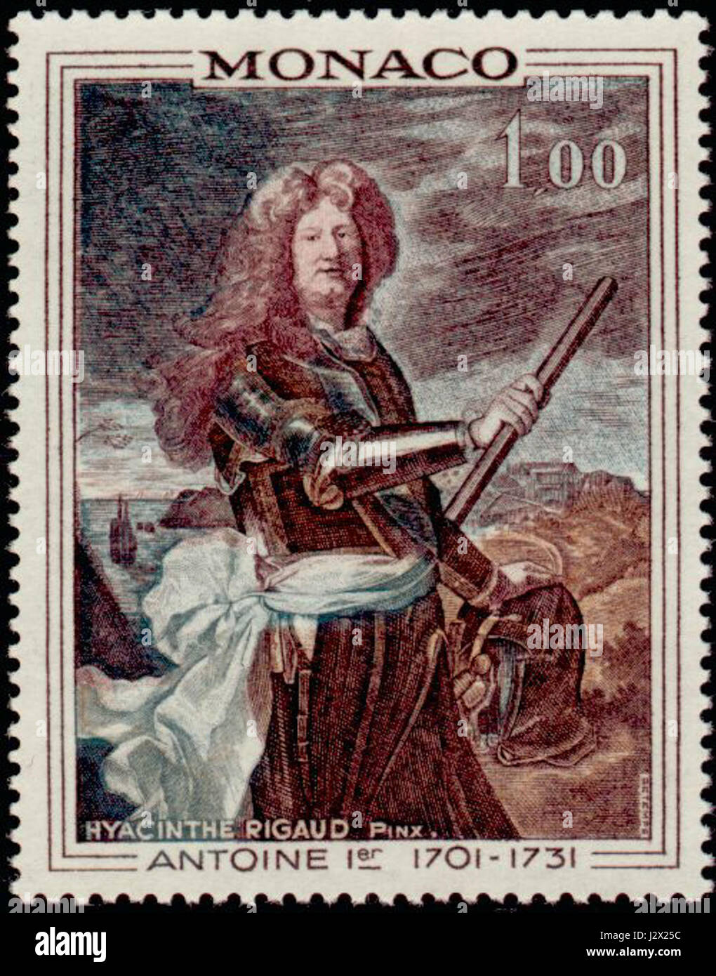 This image shows a portrait of Antoine I, a historical figure from ...