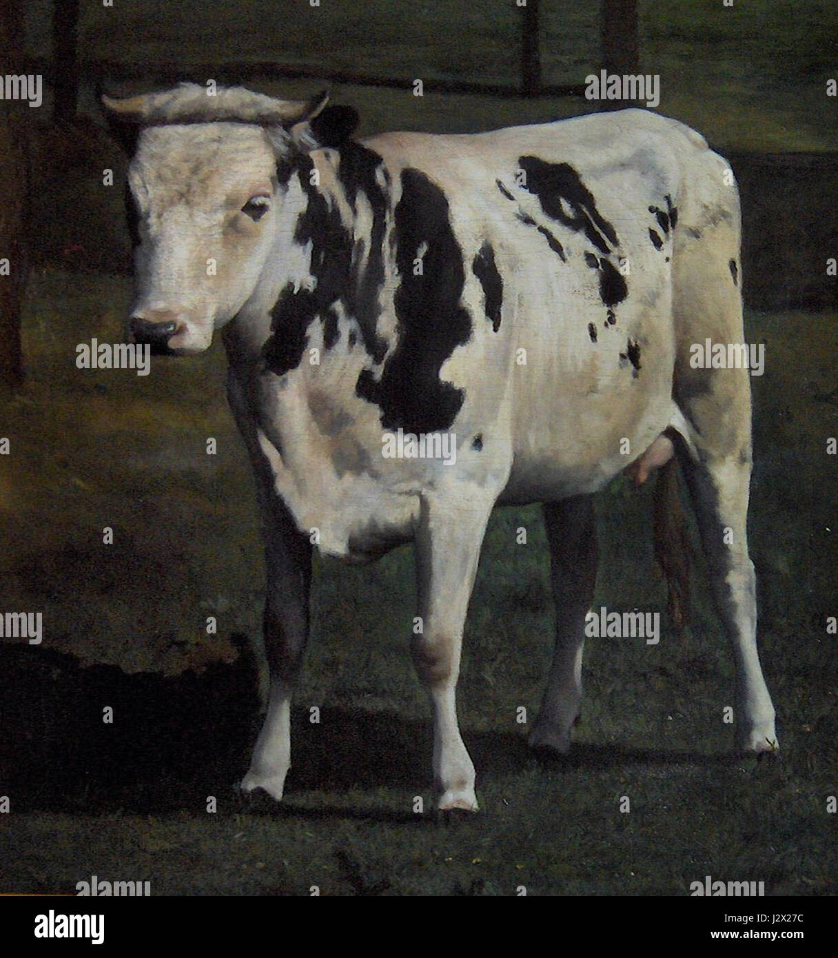 Alfred Verwee was a 19th-century Belgian painter, known for his ...