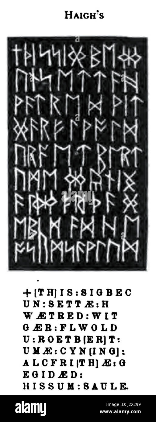 Old english artifacts anglo saxon hi-res stock photography and images ...