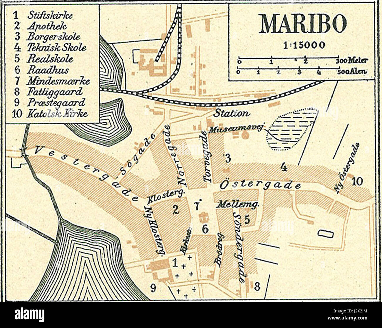 Maribo, located in Denmark, is known for its historical and cultural ...